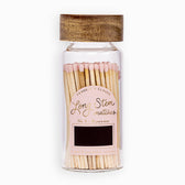 Blush Pink Long Stem Match Jar