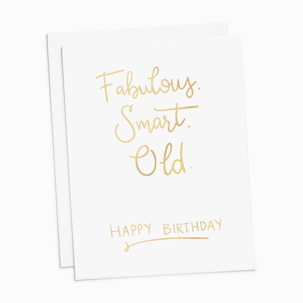 Fabulous, Smart, Old Card – Frankie & Claude