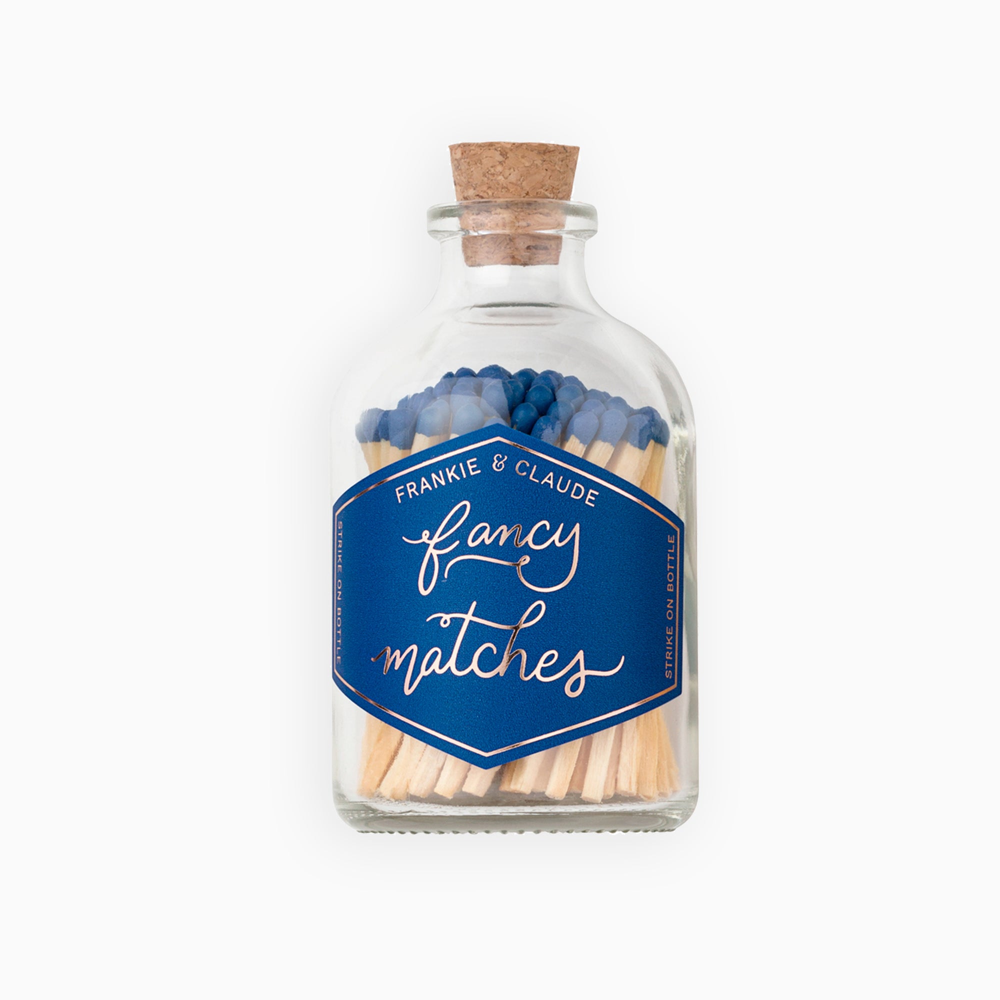 Royal Blue Match Jar