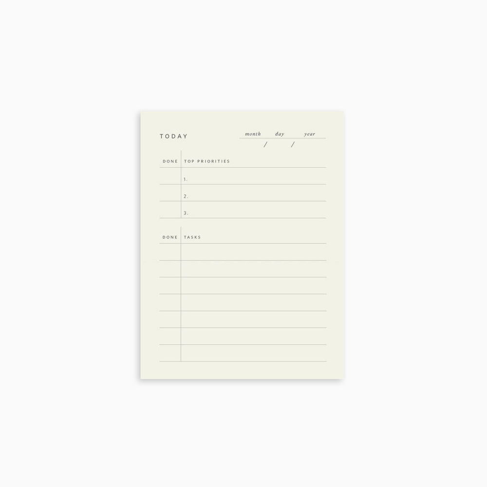 To Do Today Block Notepad